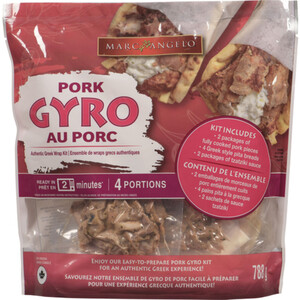 Marcangelo Frozen Gyro Kit Pork 788 g - Voilà Online Groceries & Offers