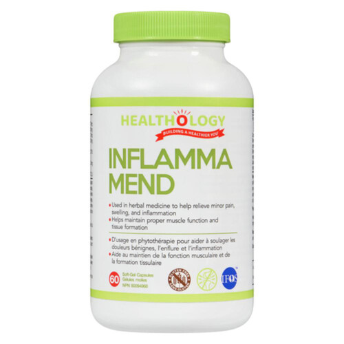 Healthology Inflamma-Mend Supplement 60 EA - Voilà Online Groceries ...