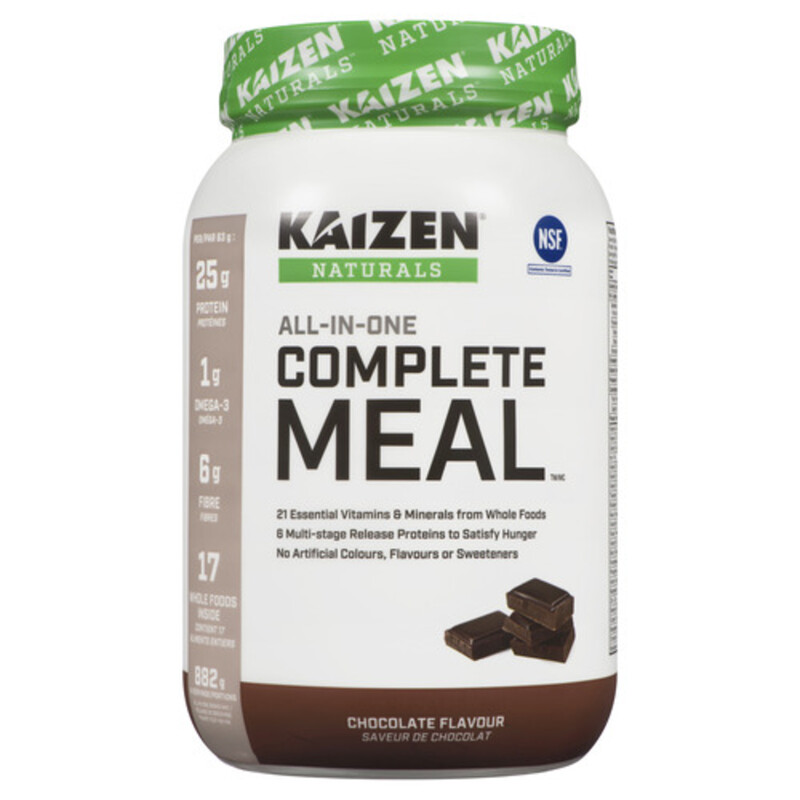 Kaizen Complete Meal Protein Powder Chocolate 882 g - Voilà Online ...