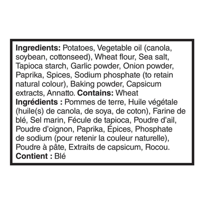 McCain Frozen Bistro Selects Spicy Lattice Cut Fries 540 g - Voilà ...