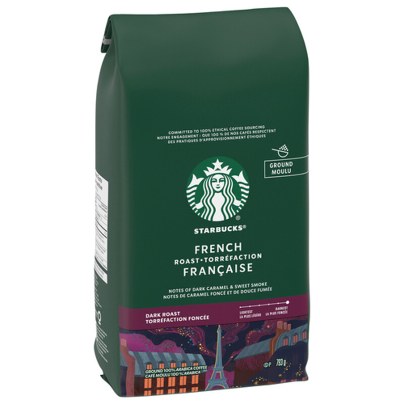 Starbucks Ground Coffee French Dark Roast 793 g - Voilà Online Groceries & Offers