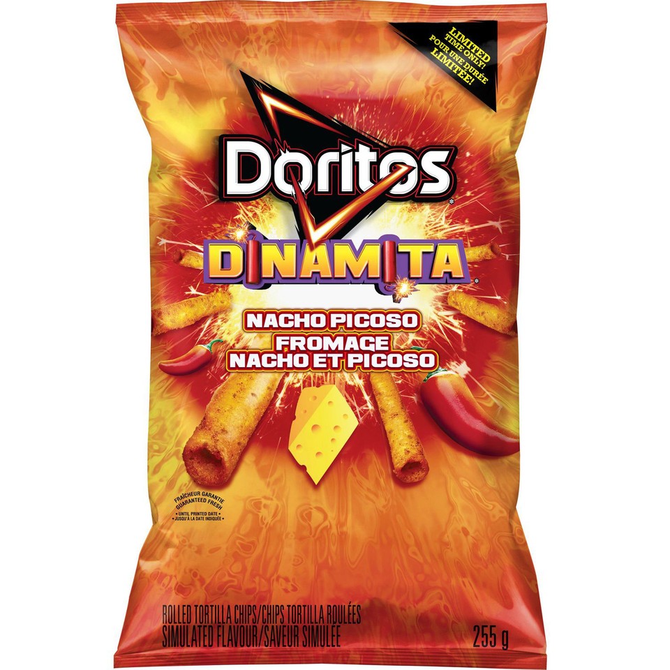 Doritos Tortilla Chips Nacho Picoso 255 g - Voilà Online Groceries & Offers