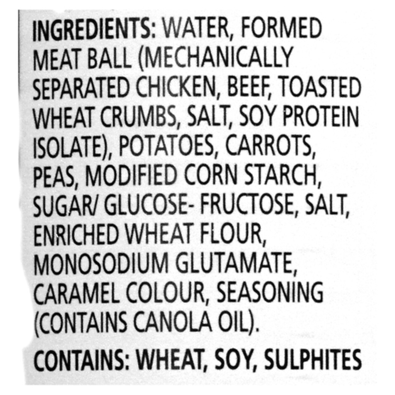 Puritan Stew Meatball 410 g - Voilà Online Groceries & Offers