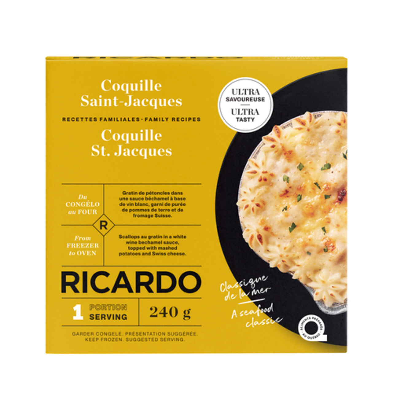 RICARDO Frozen Seafood Coquille St. Jacques 240 g - Voilà Online ...
