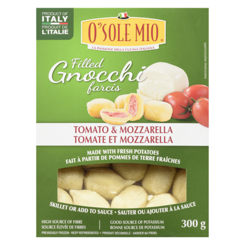 O'Sole Mio Gnocchi Tomato & Mozzarella 300 g - Voilà Online Groceries ...