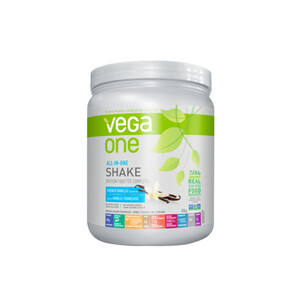 Vega One Plant Based All-In-One Protein Powder Shake French Vanilla 414 ...