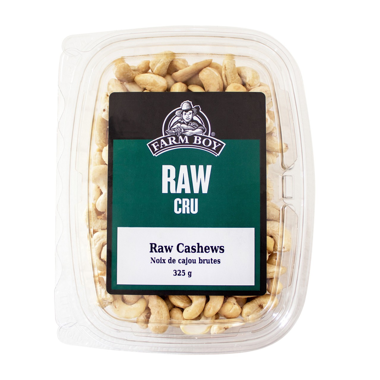 Farm Boy Nuts Raw Cashews 325 g - Voilà Online Groceries & Offers