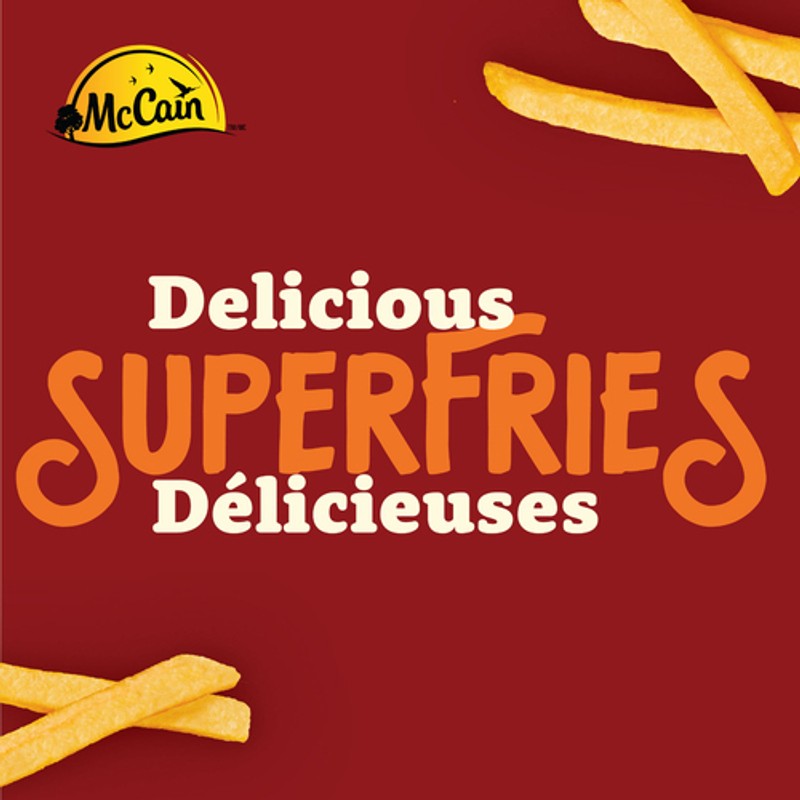 McCain Superfries Frozen Fries Straight Cut 650 g - Voilà Online ...