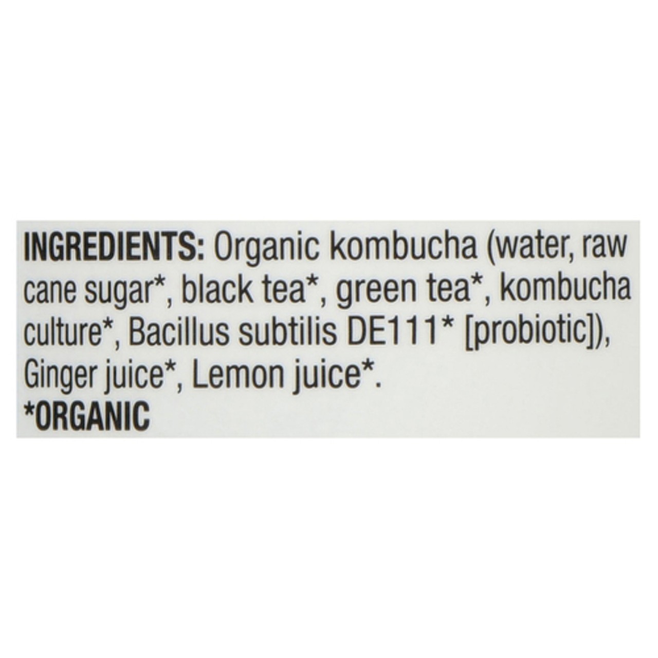 Cove Drinks Kombucha Ginger 355 ml (can) - Voilà Online Groceries & Offers