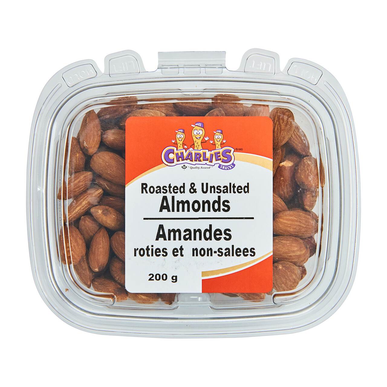 Charles Snack Foods Almonds Roasted & Unsalted 200 g - Voilà Online ...