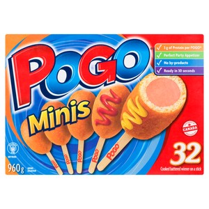 Pogo Frozen Mini Corn Dogs Original 32 Counts 960 g - Voilà Online ...