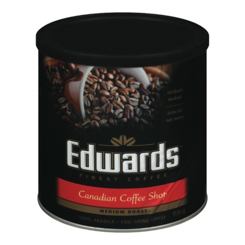 Edwards Ground Coffee Canadian Blend 930 g - Voilà Online Groceries ...
