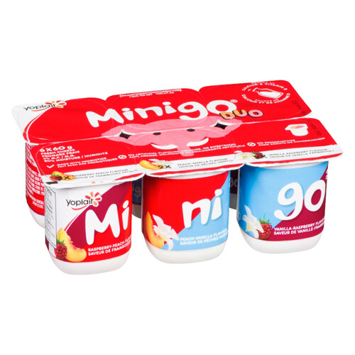 Voilà | Online Grocery Delivery - Yoplait Minigo Duo Yogurt Raspberry ...