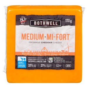 Bothwell Cheddar Cheese Medium 170 g - Voilà Online Groceries & Offers