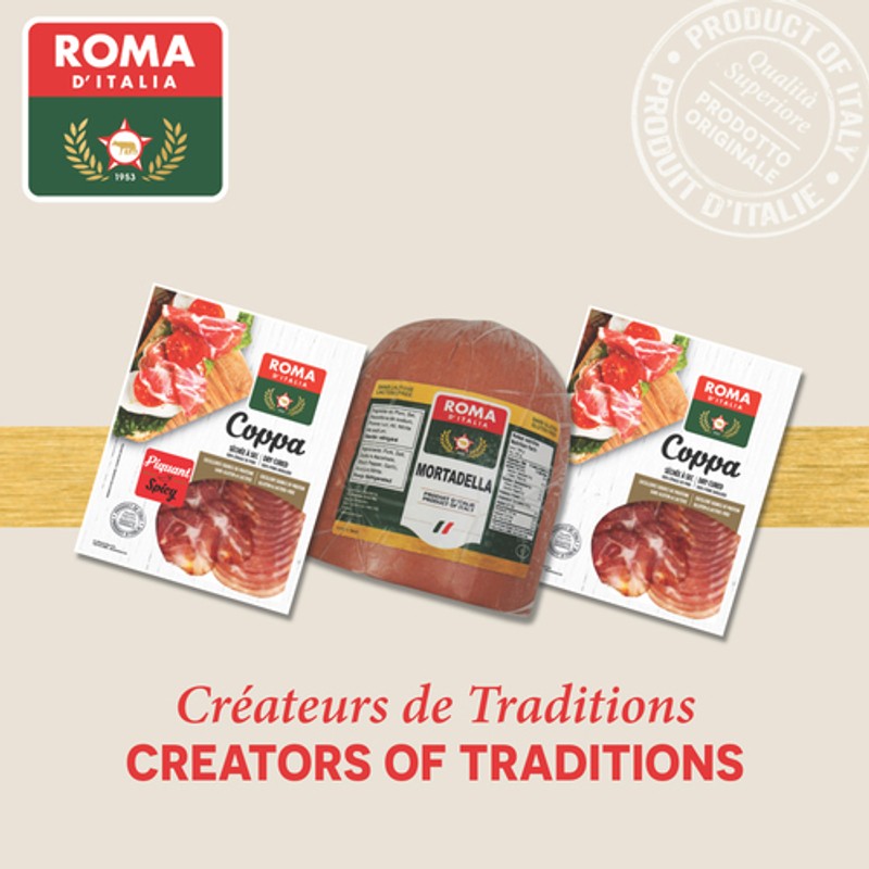 Roma Sliced Coppa Mild 100 g - Voilà Online Groceries & Offers