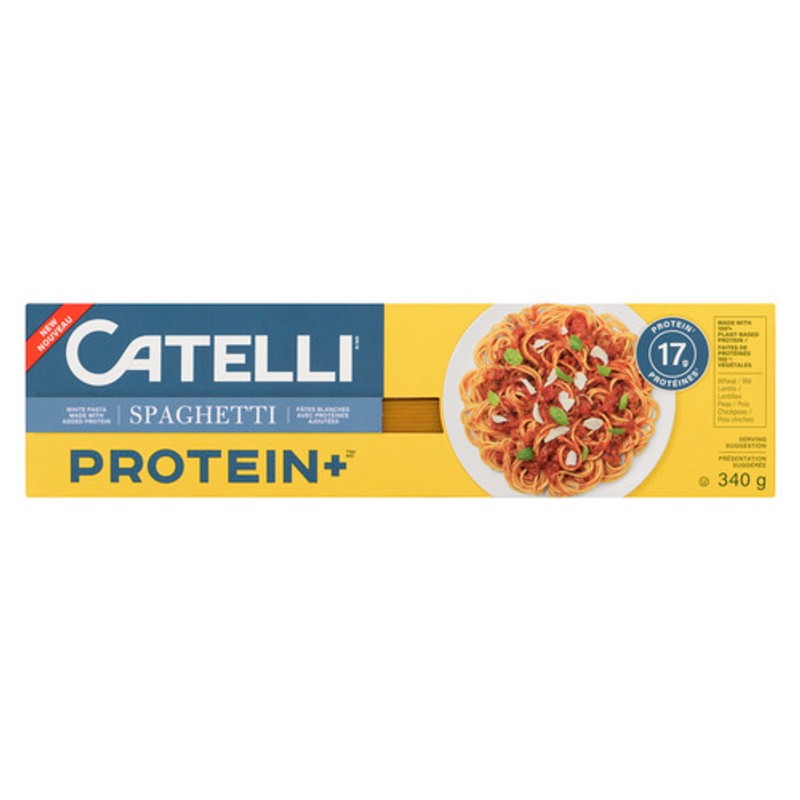 Catelli Protein+ White Pasta Added Protein Spaghetti 340 g - Voilà ...