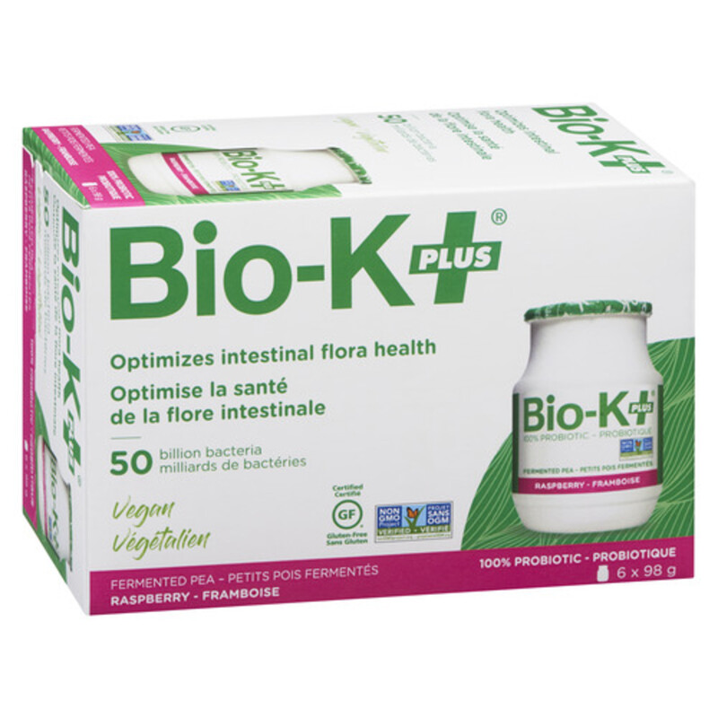 Bio-K Plus Probiotic Raspberry 588 g - Voilà Online Groceries & Offers