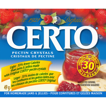 Certo Pectin Crystals Light 49 g - Voilà Online Groceries & Offers