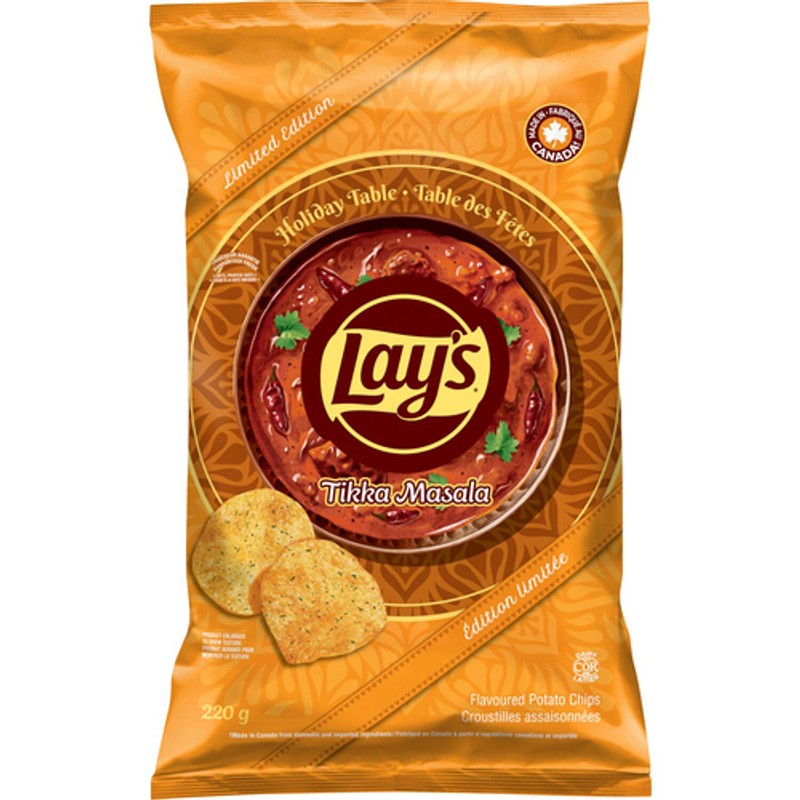 Lay’s Potato Chips Tikka Masala Flavoured 220 g - Voilà Online ...