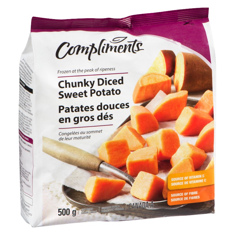Compliments Frozen Sweet Potato Chunky Diced 500 g - Voilà Online ...