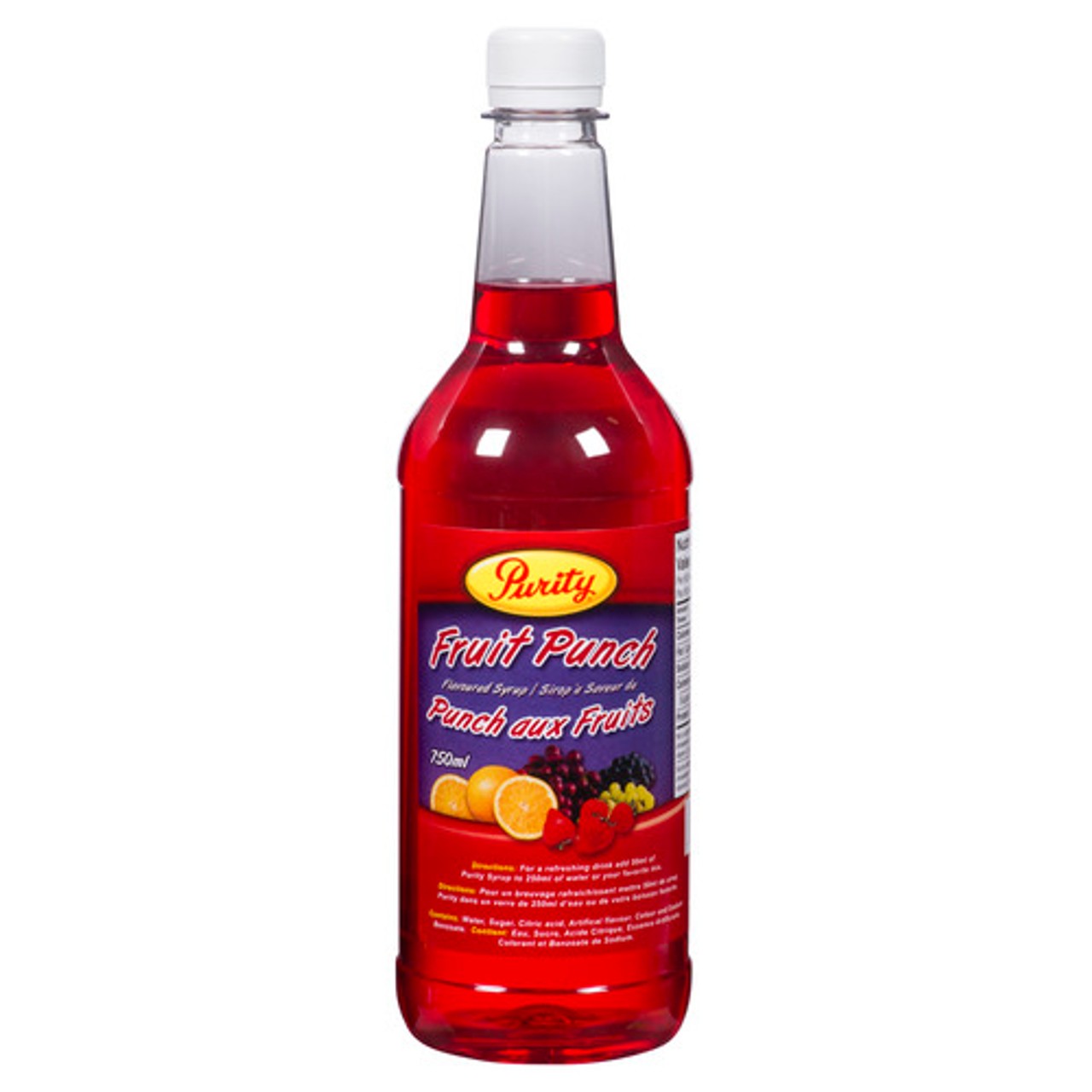 Purity Syrup Fruit Punch 750 ml (bottle) - Voilà Online Groceries & Offers