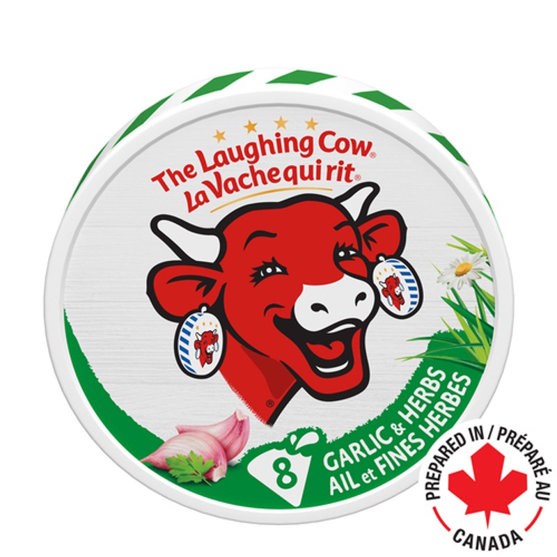 The Laughing Cow Cheese Garlic & Herb 133 g - Voilà Online Groceries ...