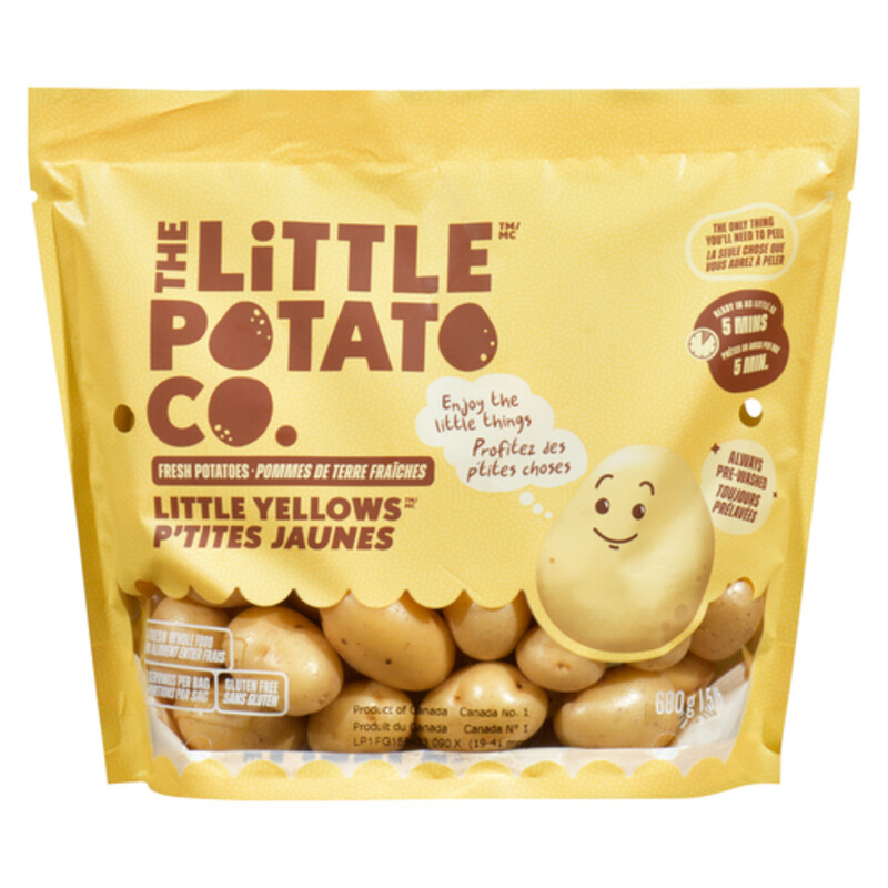 The Little Potato Company Fresh Potatoes Little Yellows 680 g - Voilà ...