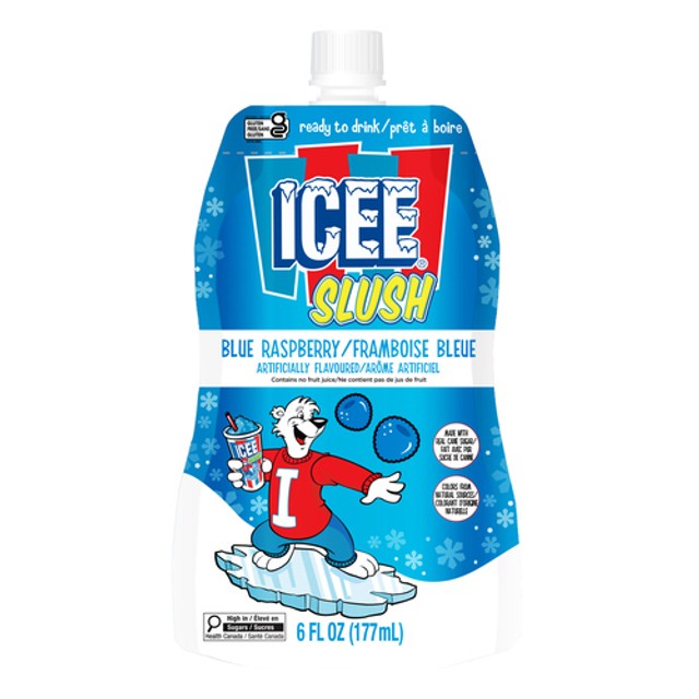 Icee Slush Blue Raspberry 177 ml - Voilà Online Groceries & Offers