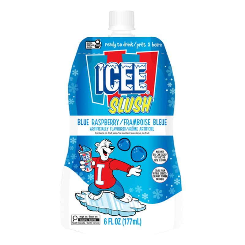 Icee Slush Blue Raspberry 177 ml - Voilà Online Groceries & Offers