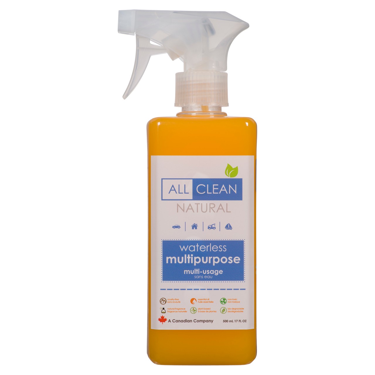 All Clean Natural Waterless Multipurpose Cleaner 500 ml - Voilà Online ...