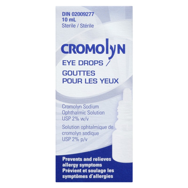 Cromolyn Eye Drops OPHT Solution 2% USP 10 ml - Voilà Online Groceries ...