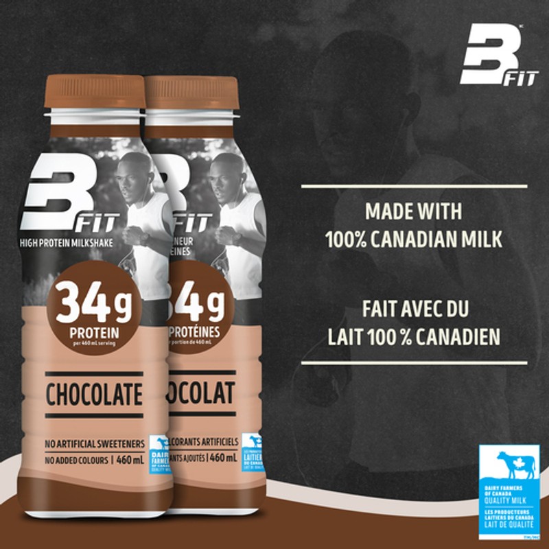 BFIT Shake High Protein Chocolate 460 ml (bottle) - Voilà Online ...