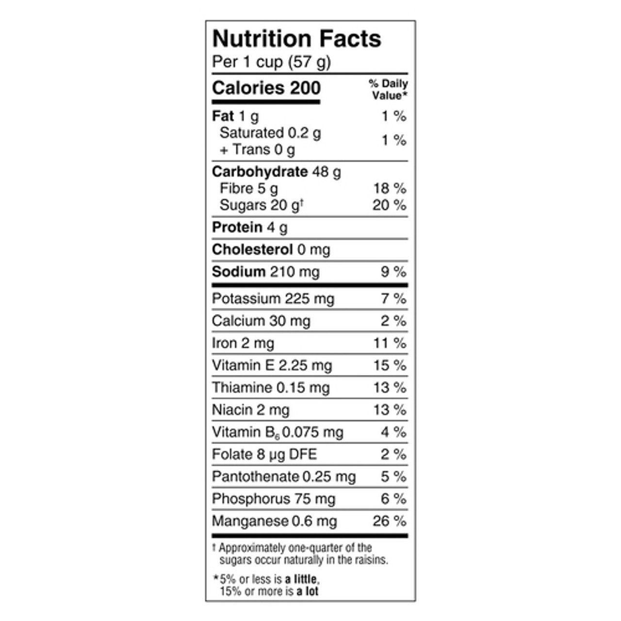 Kellogg's Two Scoops Cereal Raisin Bran Crunch 436 g - Voilà Online ...