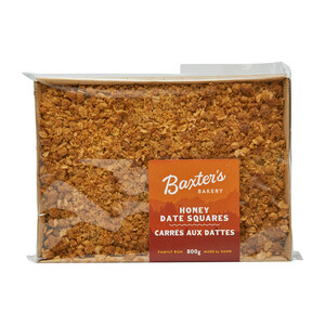 Baxter's Bakery Date Squares 800 g (frozen) - Voilà Online Groceries ...