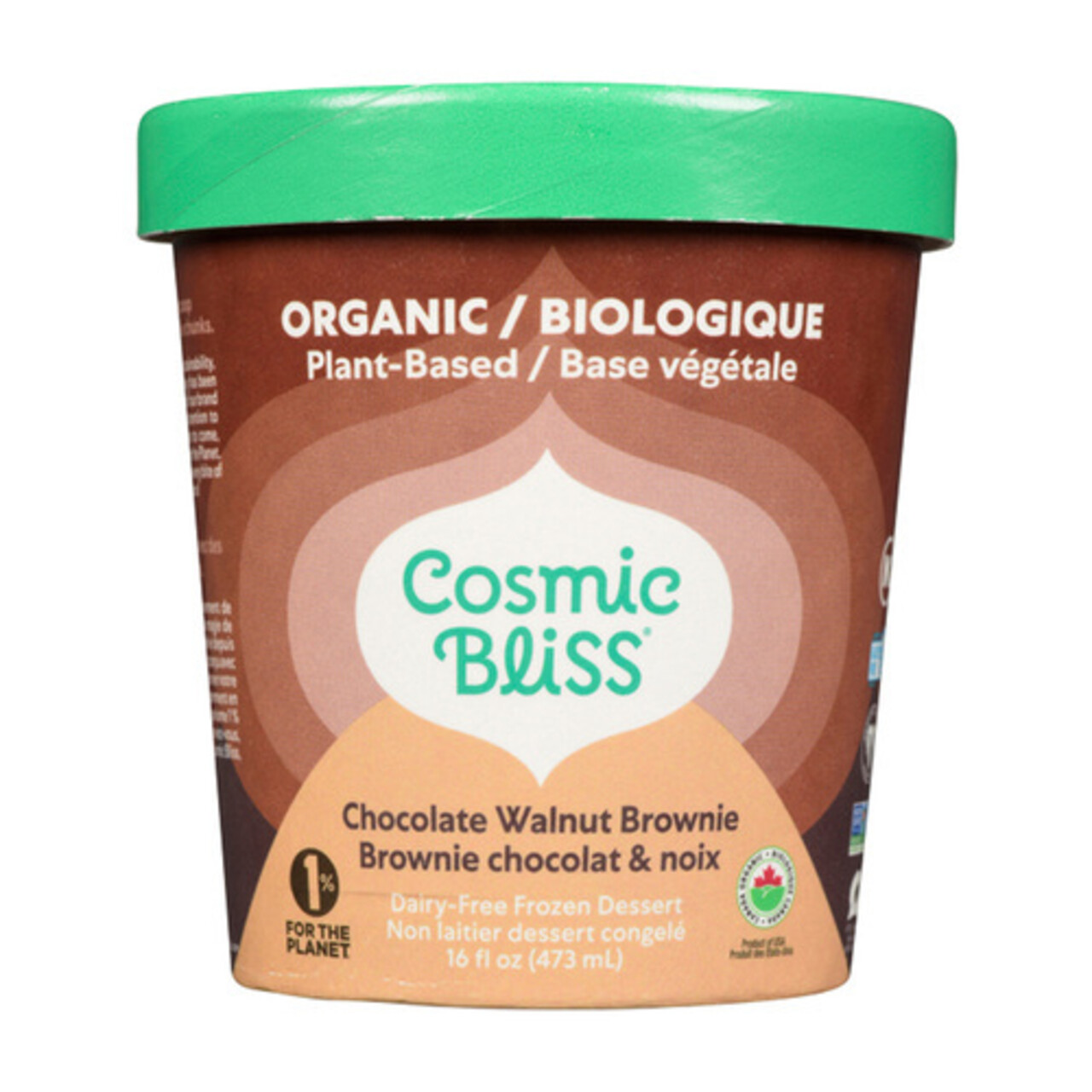 Cosmic Bliss Ice Cream Chocolate Walnut Brownie 473 ml - Voilà Online ...