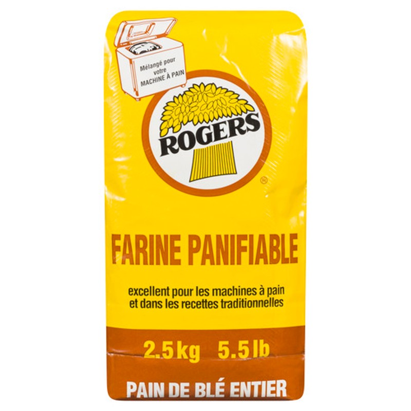 Rogers Bread Flour Whole Wheat 2.5 kg - Voilà Online Groceries & Offers