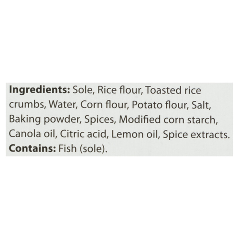 Toppits Frozen Gluten-Free Breaded Lemon Sole 400 g - Voilà Online ...