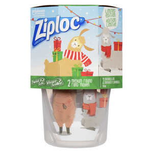 Ziploc Twist N Lock Holiday Printed Containers 2 Count - Voilà Online ...