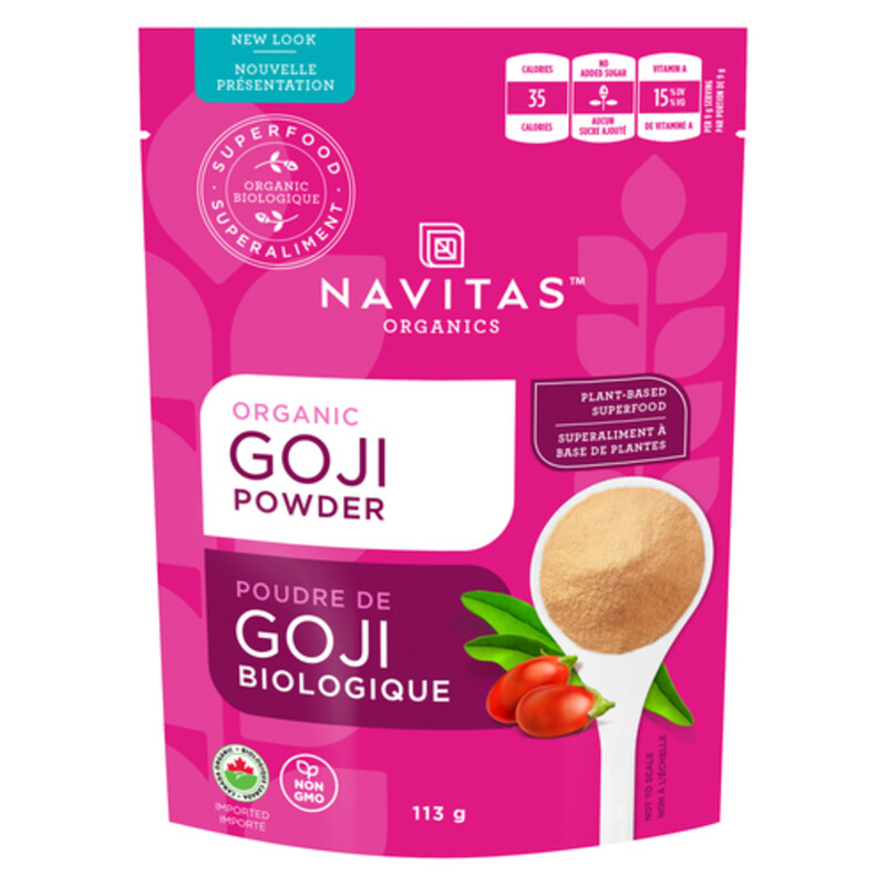 Navitas Organic Naturals Goji Berry Powder 113 g - Voilà Online ...