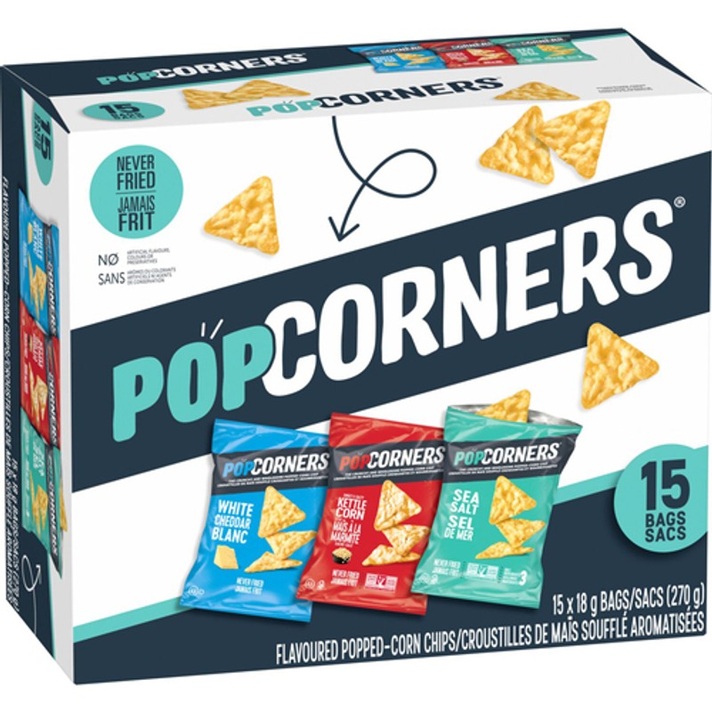 PopCorners Popped-Corn Chips Variety Pack 270 g - Voilà Online ...