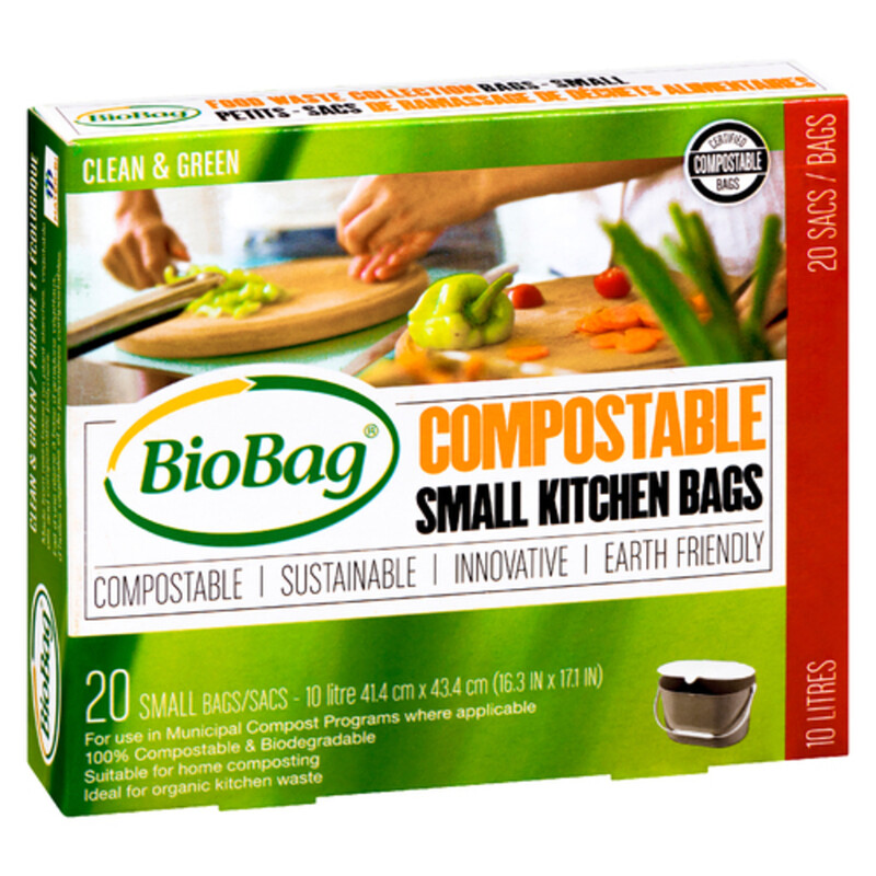 BioBag Compostable Food Waste Bag Small 20 Bags - Voilà Online ...
