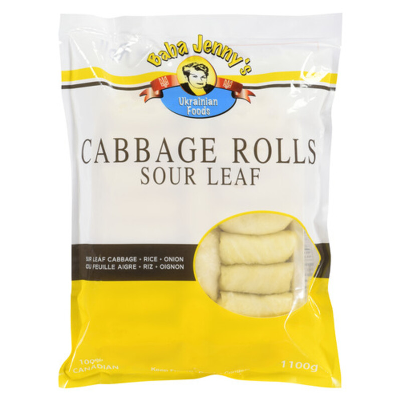 Baba Jenny's Frozen Cabbage Rolls Sour Leaf 36 EA - Voilà Online ...