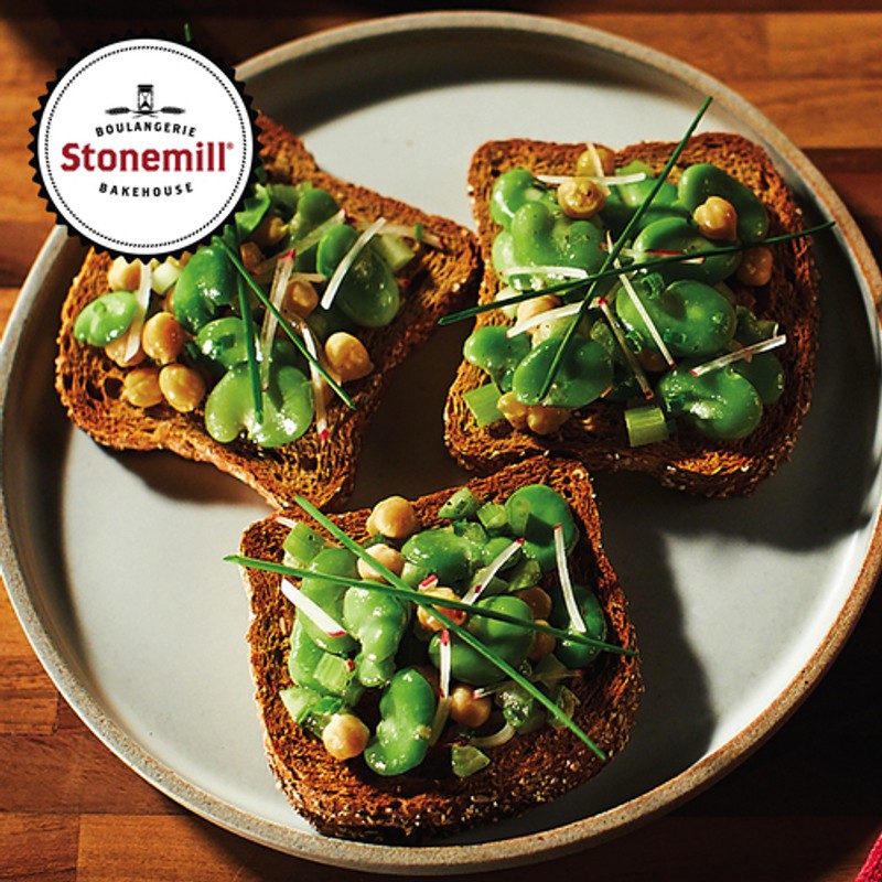 Stonemill Bakehouse Honest Wellness Sprouted Rye & 12 Grains Bread 454 ...