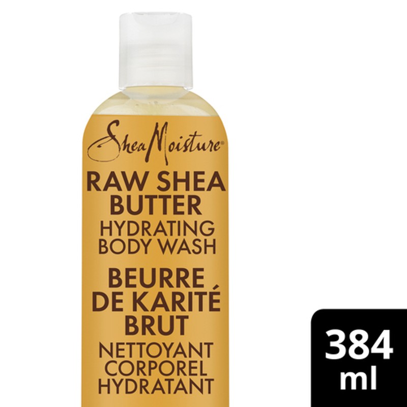 Shea Moisture Raw Shea Butter Body Wash Hydrating 384 ml - Voilà Online ...