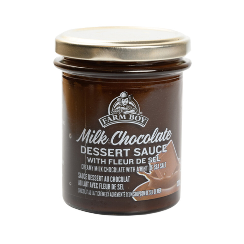 Farm Boy Milk Chocolate Dessert Sauce 220 g - Voilà Online Groceries ...