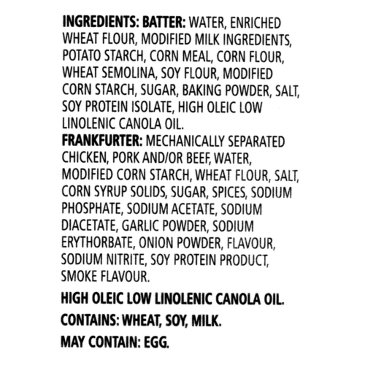 Pogo Frozen Corn Dogs Original 10 x 75 g - Voilà Online Groceries & Offers