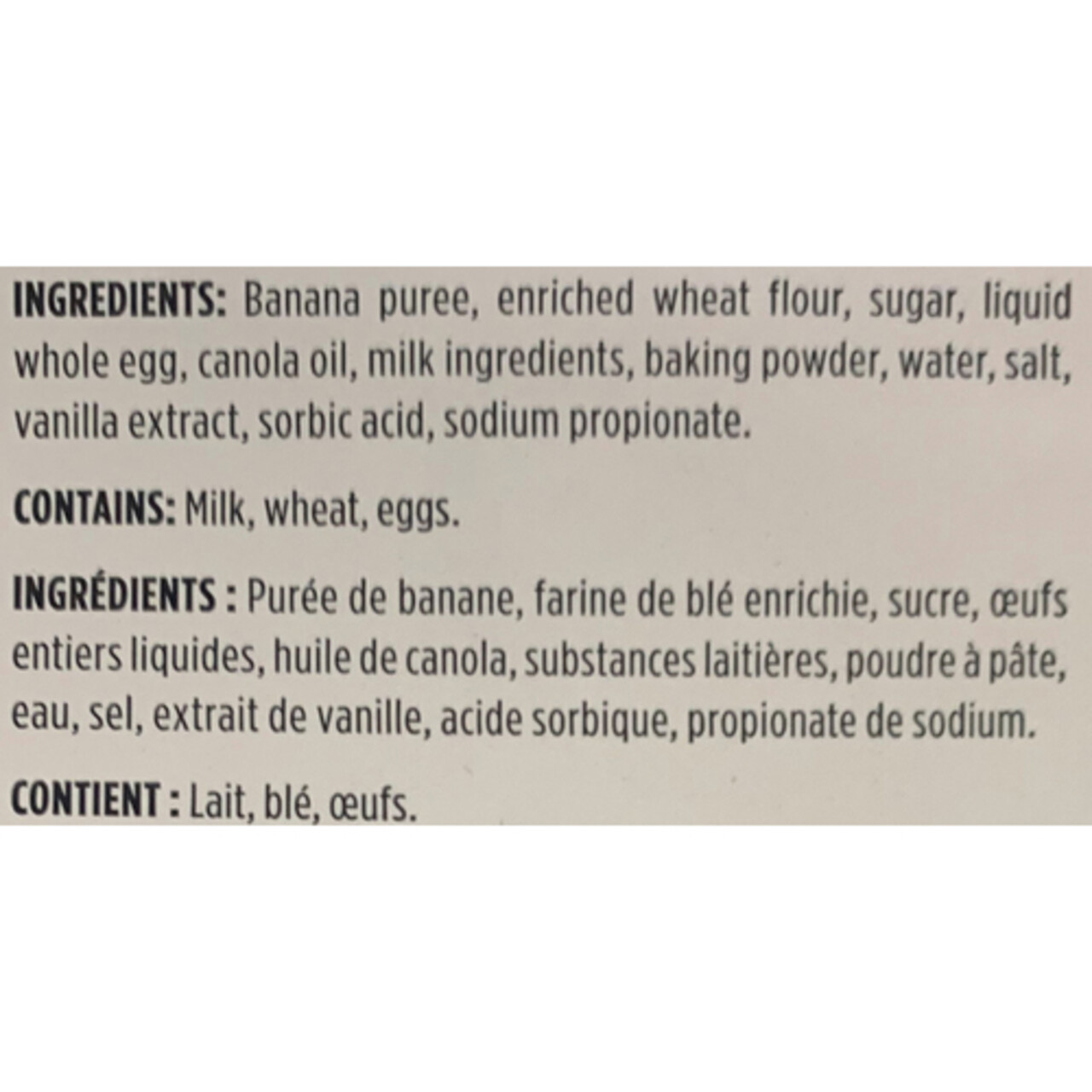 Schaaf Foods Banana Loaf Cake 390 g (frozen) - Voilà Online Groceries ...