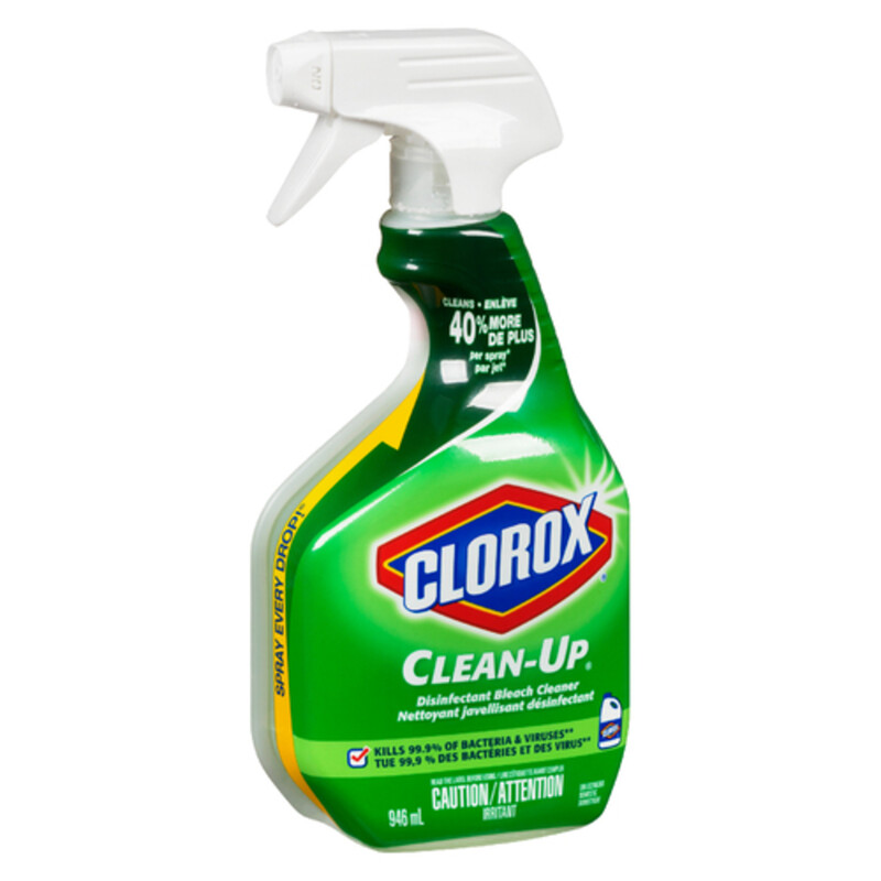 Clorox Disinfectant Cleaner Clean Up 946 ml - Voilà Online Groceries ...