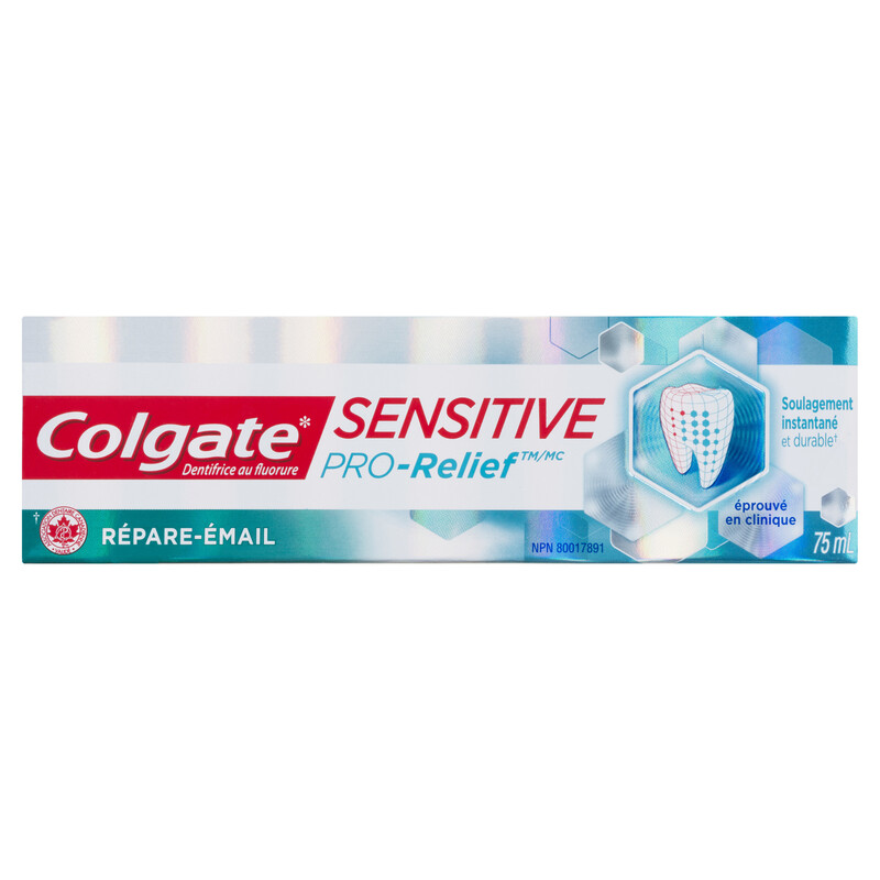 Colgate Sensitive Toothpaste Pro-Relief Enamel Repair 75 ml - Voilà ...