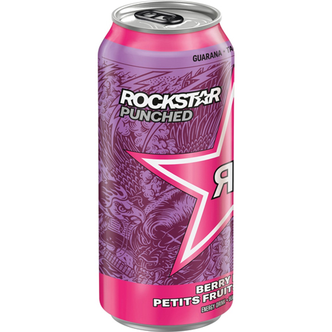 Rockstar Punched Energy Drink Berry Burst 473 ml (can) - Voilà Online ...